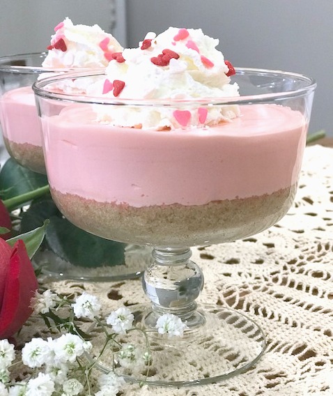 Strawberry Jello Fluff Dessert | Crazy for Cookies and More