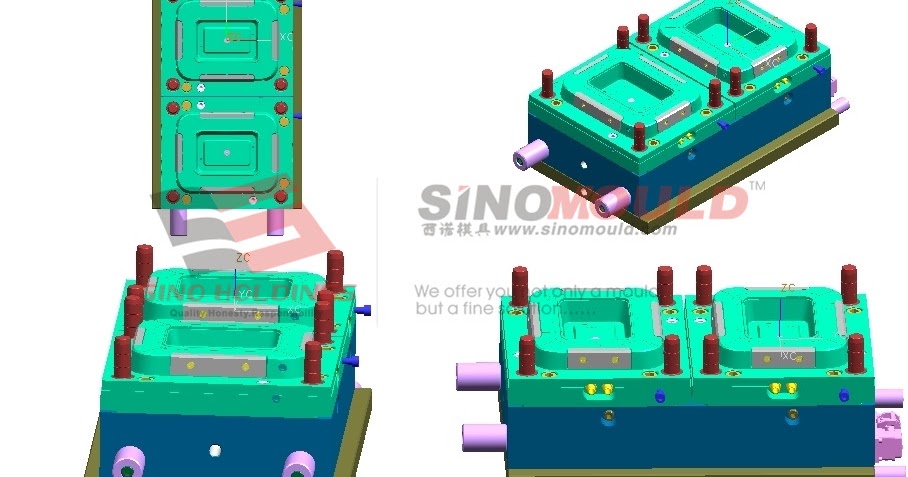 PLASTIC INJECTED MOLDING SOLUTION: Thin wall container mold