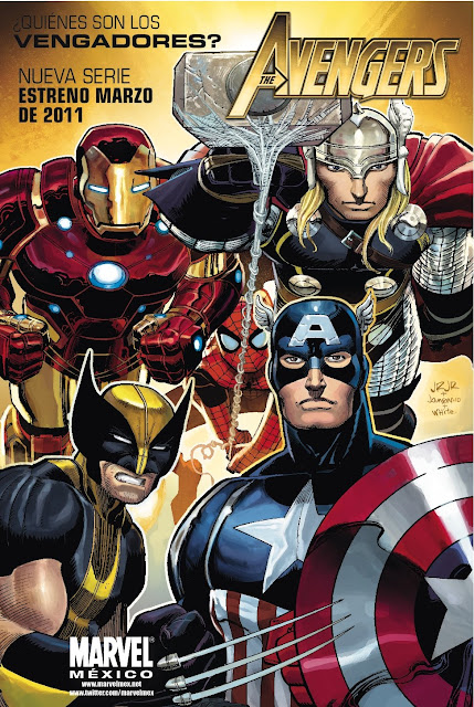 JORGE COLL: NUEVO COMIC: THE AVENGERS