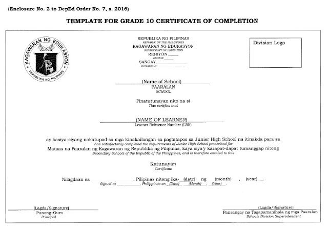 May Ara Ka Na?: K to 12 Certificate, Diploma