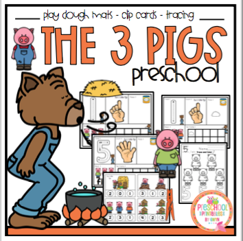 The 3 Little Pigs ~ Preschool Printables
