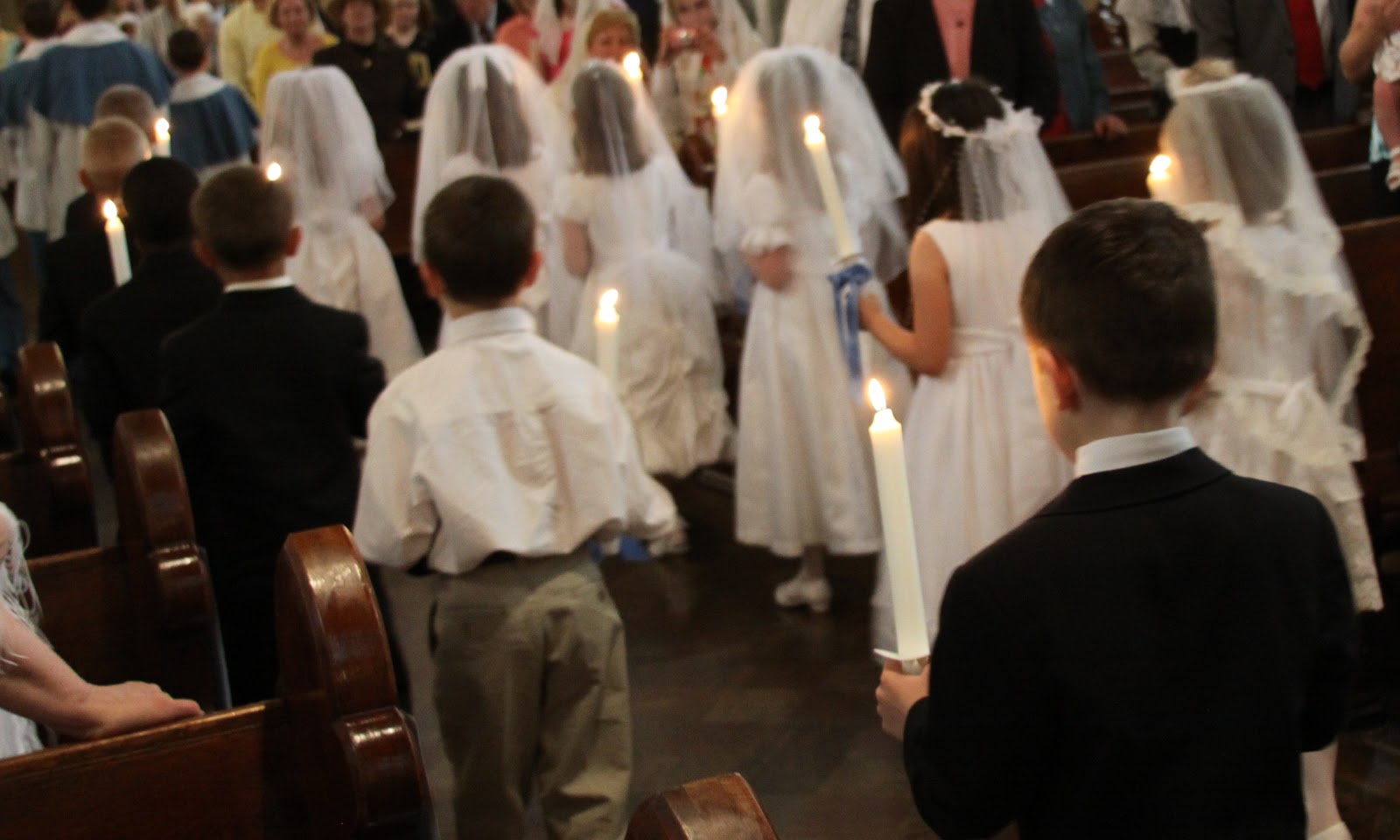 Actions Speak Louder: First Holy Communion and Mother's Day