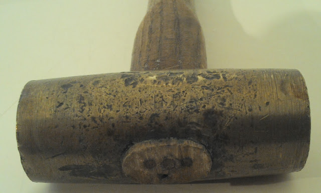 enclume marteau en bronze de bijoutier objet de métier ( franc maçon ...