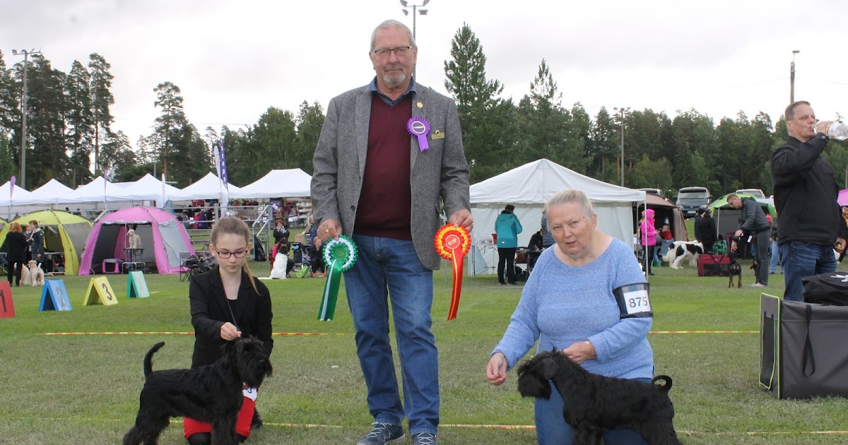 Kennel Greedy Rascal's: Tervakoski KR, tuomarina Jahn Stääv, Ruotsi.
