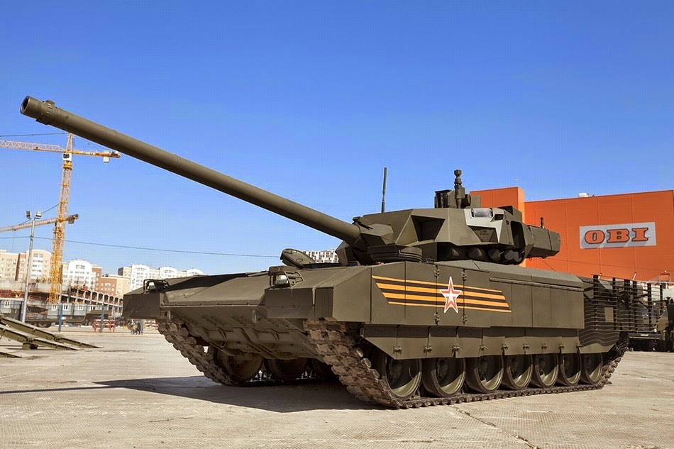 Russian T-14 Armata MBT close up | Errymath