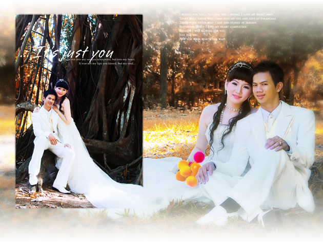 Photo Kolase Pre wedding | Cyan Fotografi