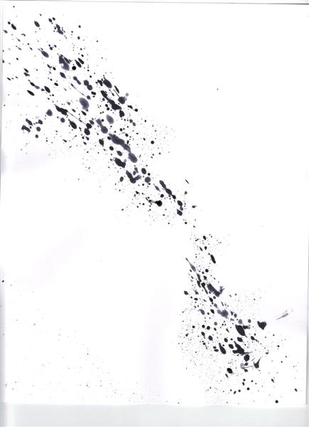 Paper Trail: Splatter Brush Technique
