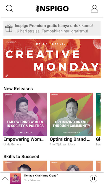 Review Aplikasi Berfaedah : Inspigo dan Ruangkerja - Duduk Paling Depan