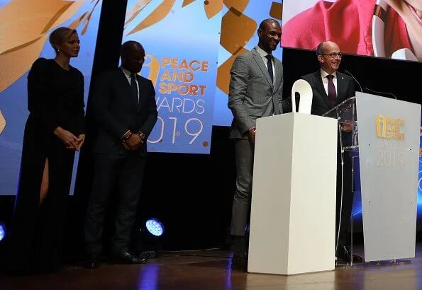 Prince Albert and Princess Charlene attended 2019 Peace and Sport Awards Ceremony