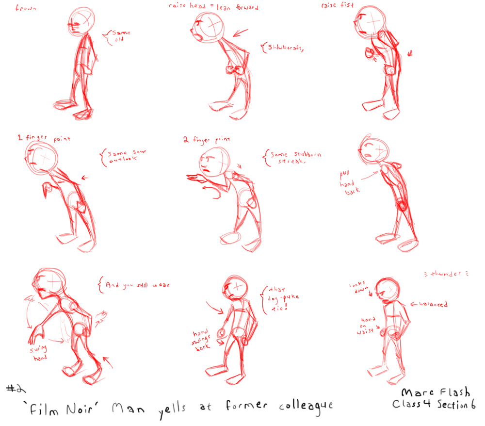 Prof. Marc Flash's Animation: Animation Mentor Class 4 Introduction to ...