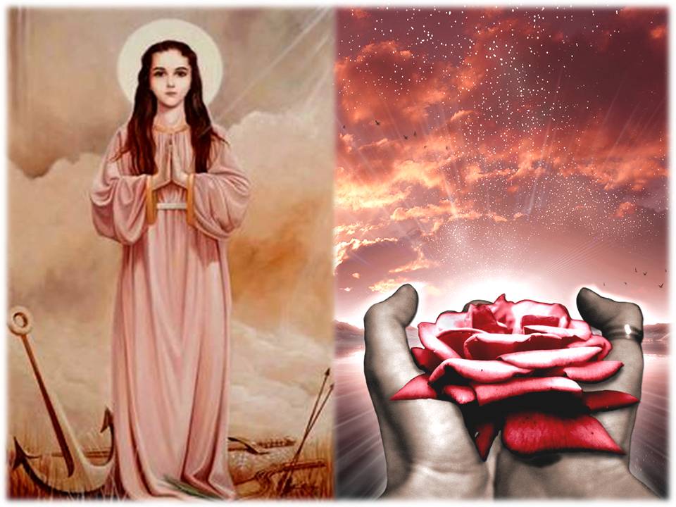 La Bruja Meluca: Santa Filomena, Virgen y Mártir