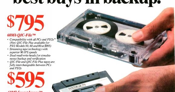 Informatica Viejuna: Cintas de backup