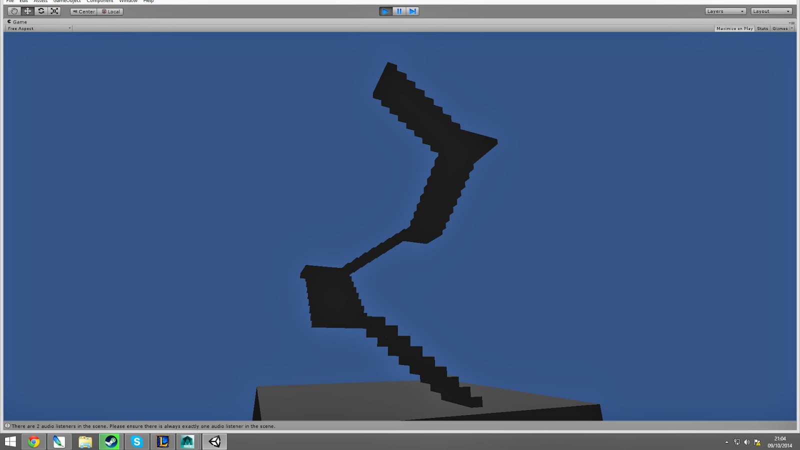 John Howard's Art Place: Autodesk Maya / Unity - Stairs