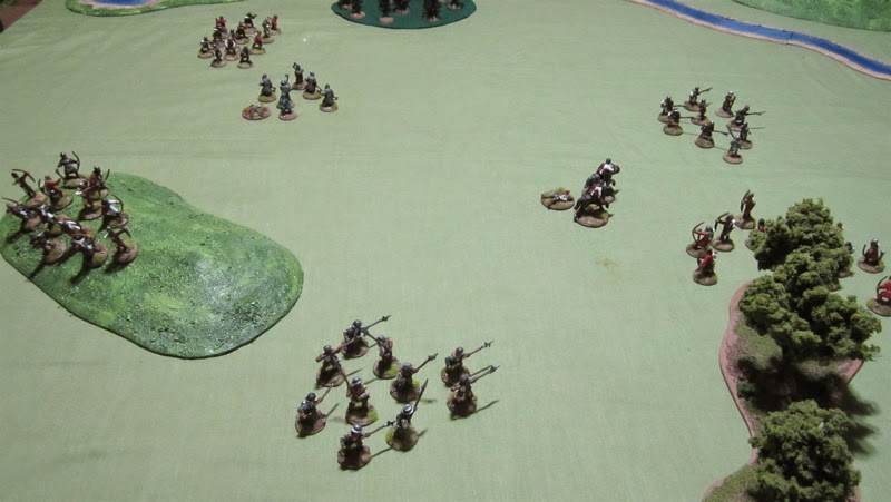 Tim's Miniature Wargaming Blog: Lion Rampant – First Game