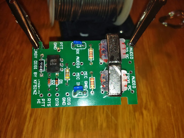Adventures in Ham Radio: KF5INZ "Easy Digi" Build