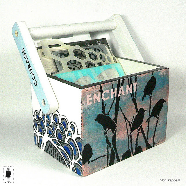 StencilGirl Talk: Stored in my Studio - Mini Stencil Storage Case by ...
