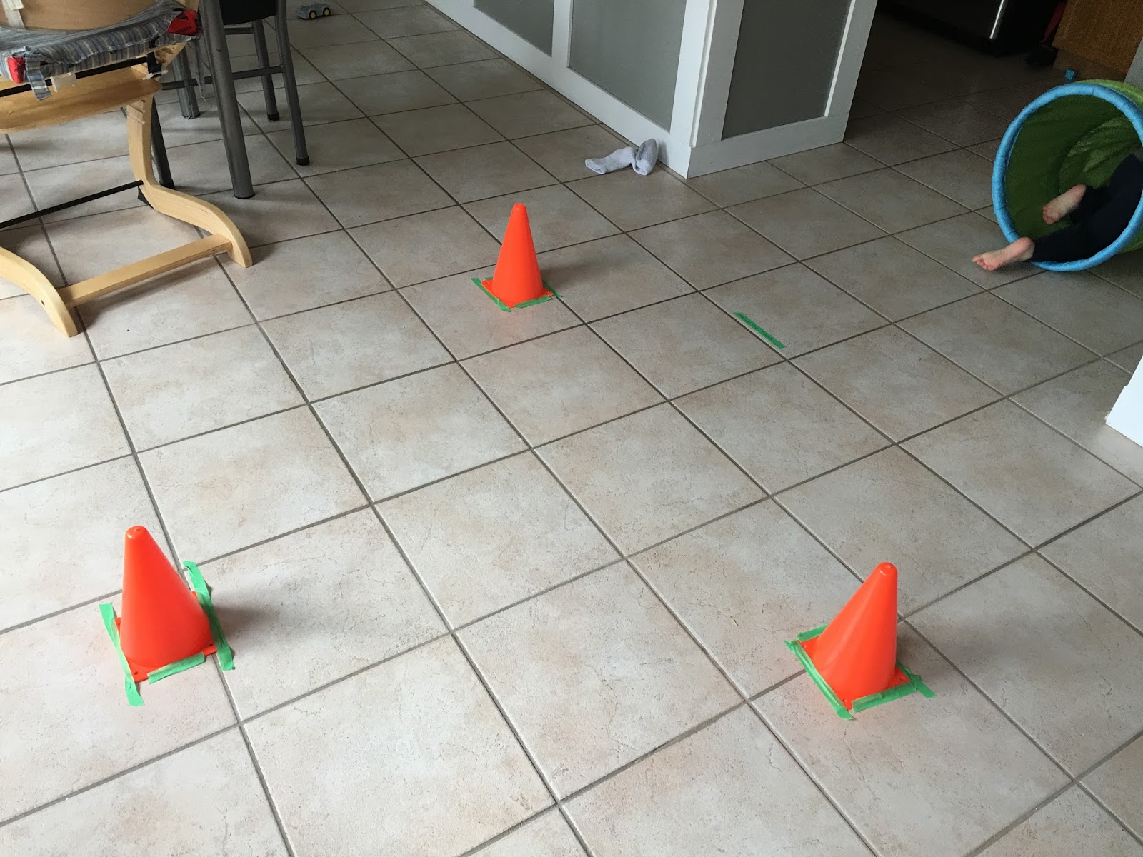 Arkstone Inc. Autism Resources: Activity # 3: Ball roll obstacle course