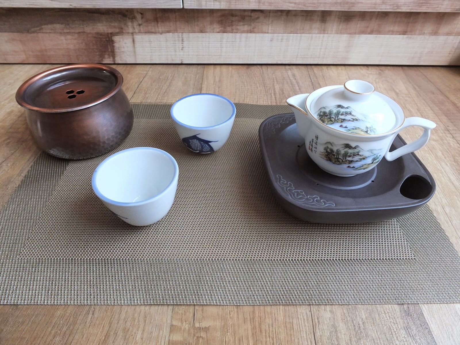 travelling teapot: Tea Waste Bowl