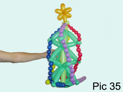 CLASSICAL: How to make balloon Christmas tree