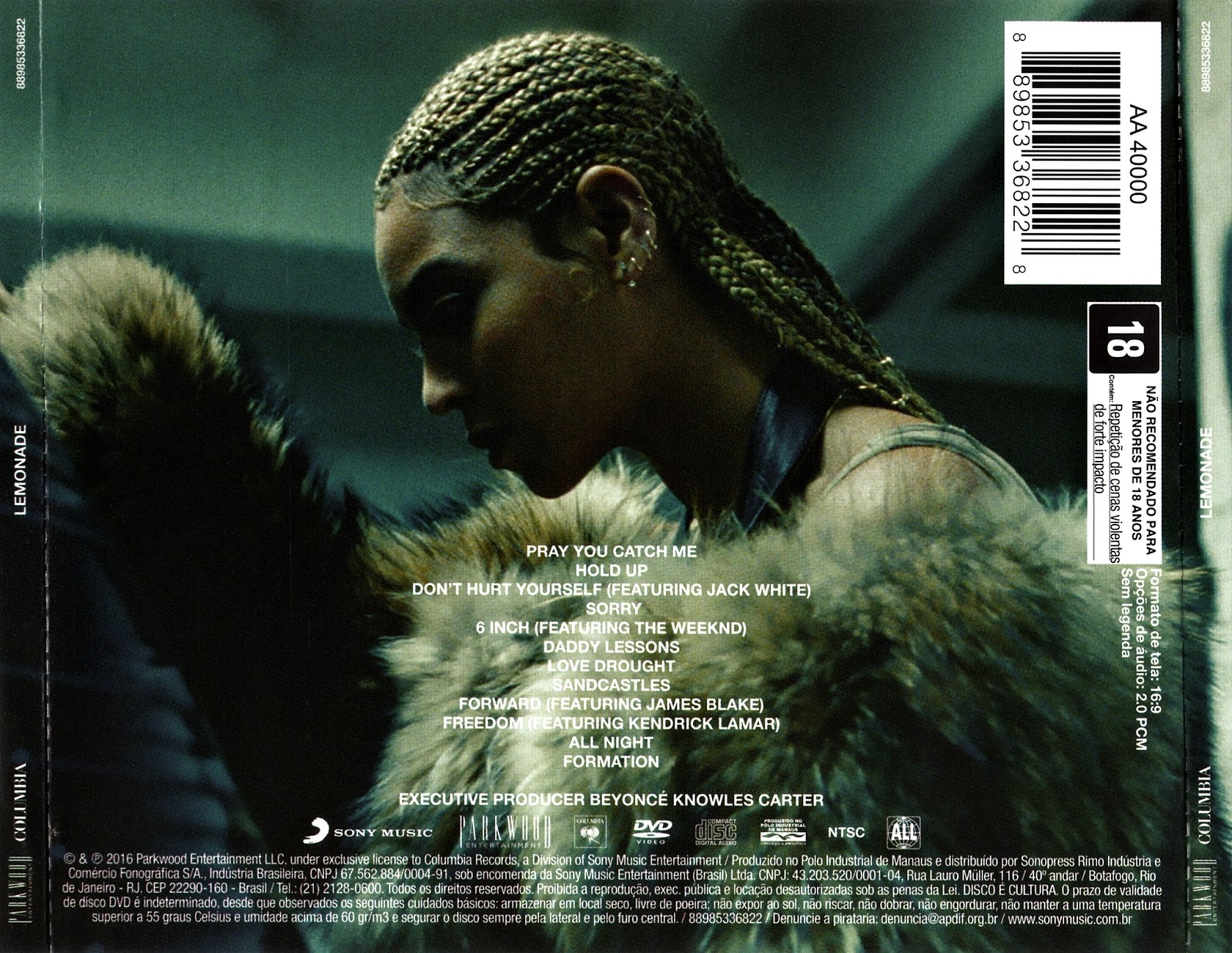 My Collection: Beyoncé » Lemonade (CD+DVD) [Brasil]