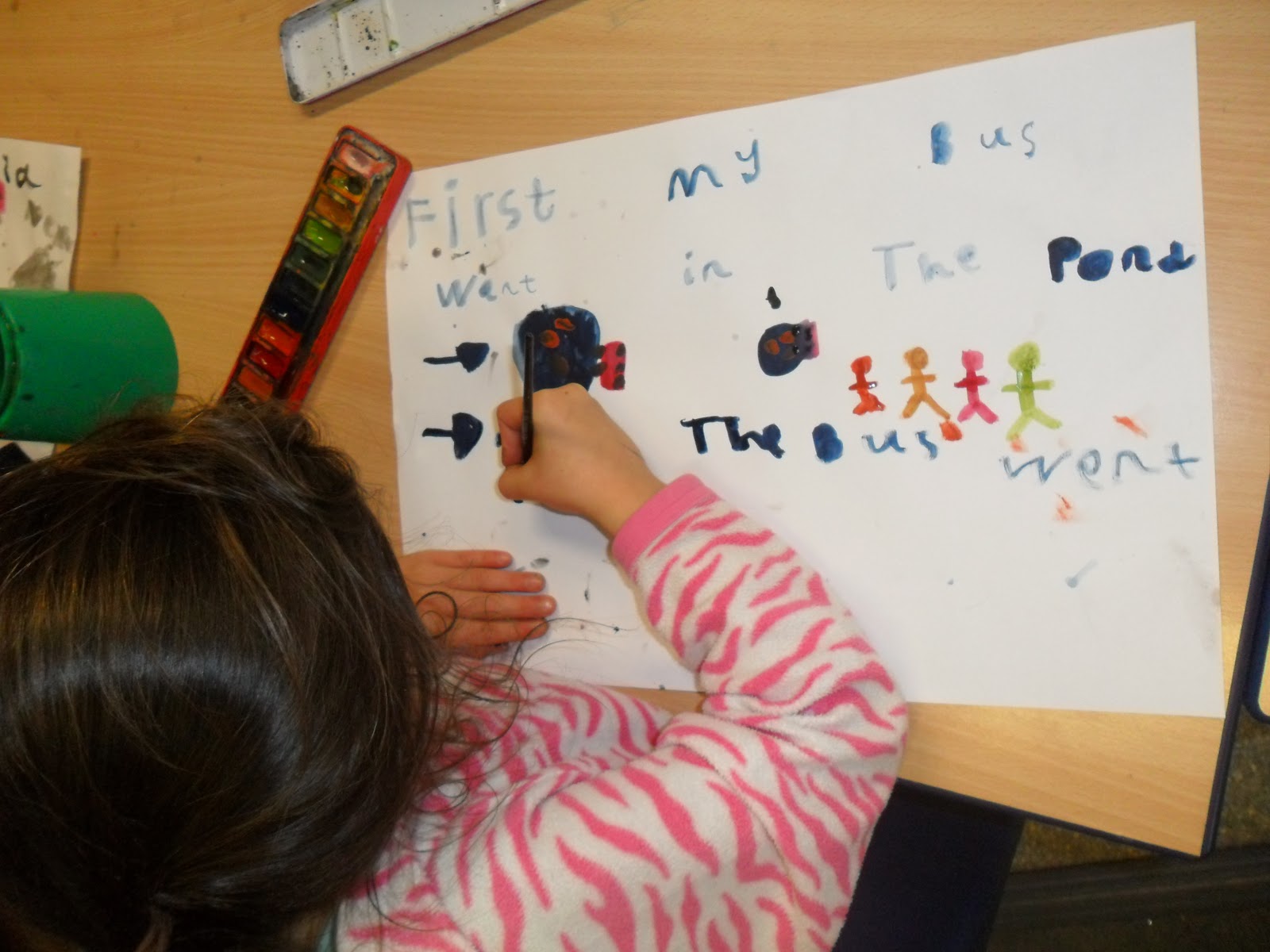 Begbrook Primary School Year 1: Naughty bus story maps