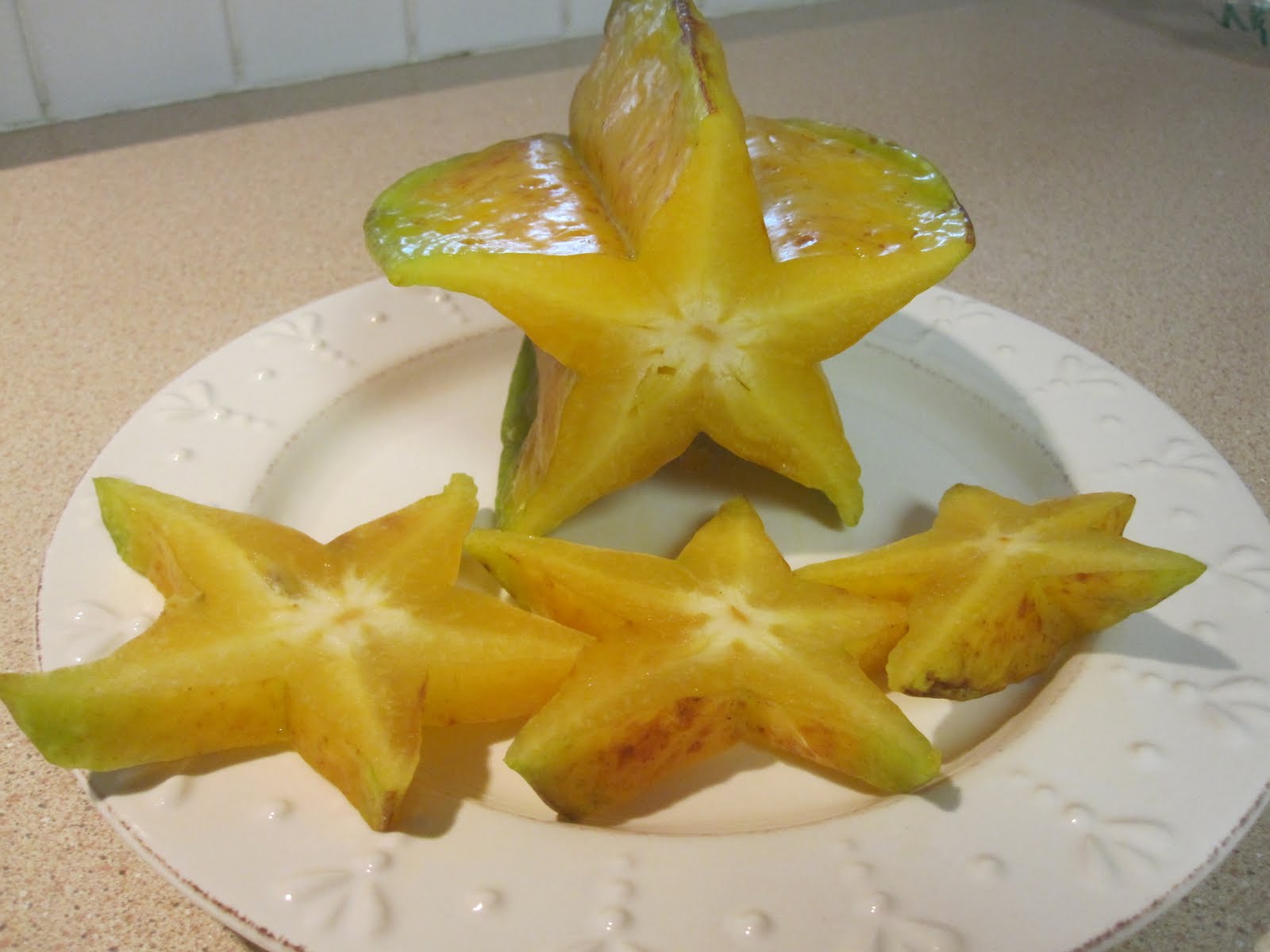 Parts Of A Star Fruit