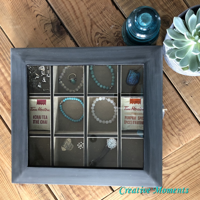 Bombay Keepsake Box in Shades of Grey