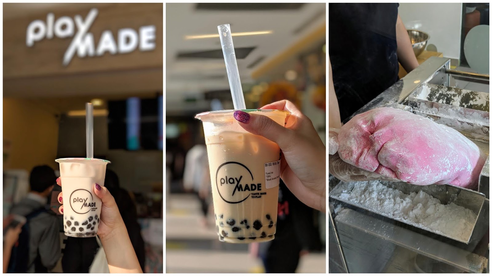 PlayMade Bubble Tea - Enjoy Teh Peng with freshly made Black Sesame ...