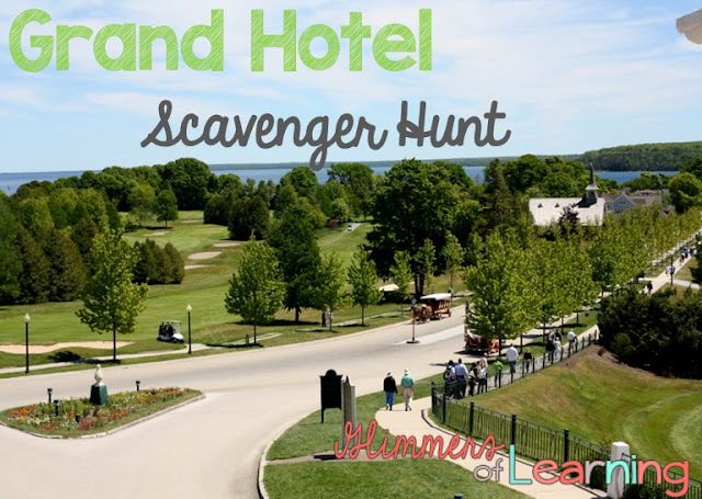 Grand Hotel Scavenger Hunt - Glimmers of Learning