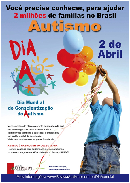 Infinito Particular: Azul é a cor do autismo