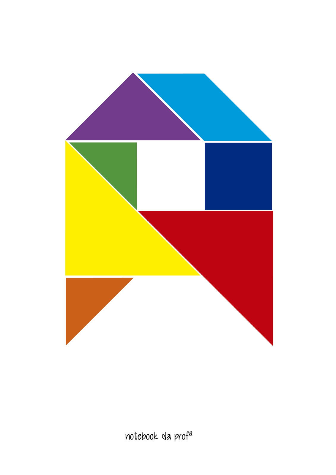 Alfabeto Tangram - Notebook da Profª | Professores Compartilhando ...