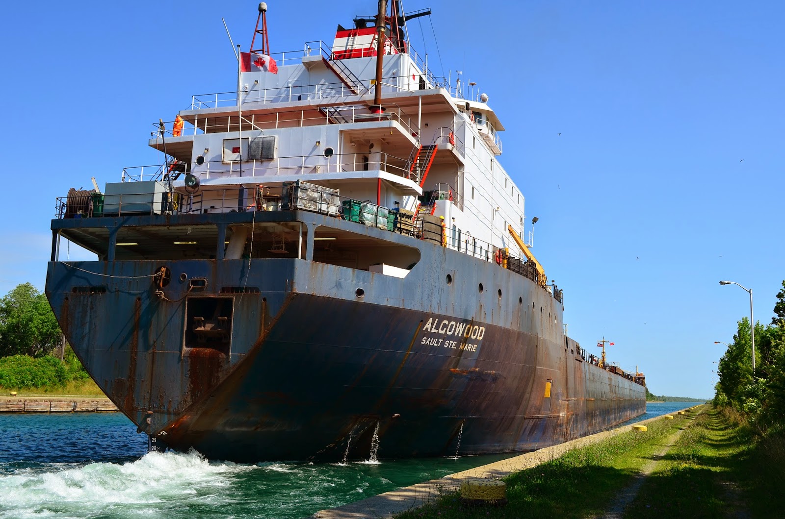Vessels in the Welland Canal: July 2014