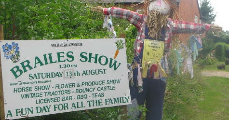 The Cotswold Mum Blog: The Olympic Scarecrows of Brailes