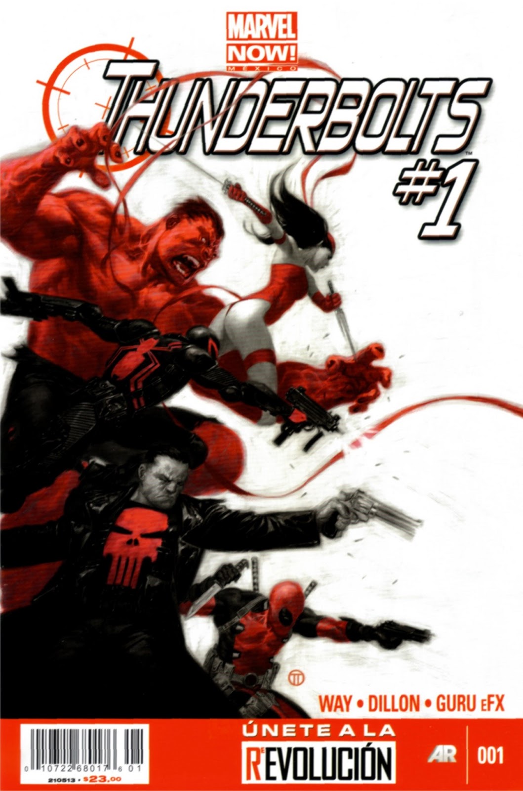 MARVELEANDO CON LOS HUEVONAZOS: Thunderbolts #1 (Marvel Now!)