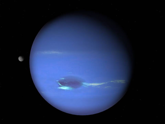 Nos Anéis de Saturno: O planeta Netuno