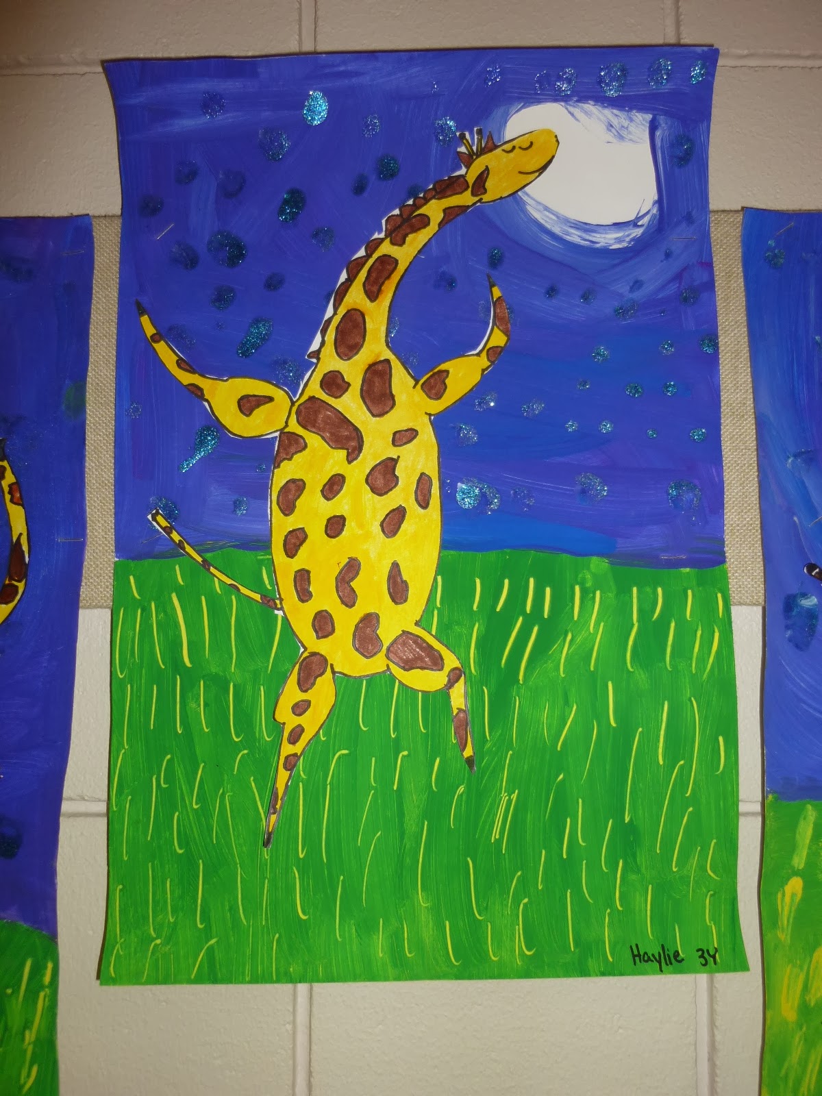 Mrs. Werner's Art Room: 3rd Grade Giraffes Can't Dance