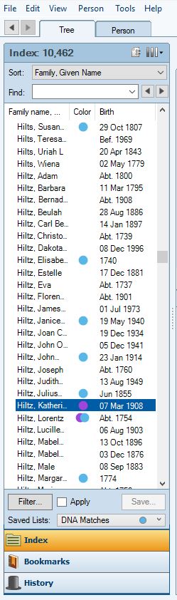 My Simple Genealogy Research Blog: Exploring Color Coding and Filters ...
