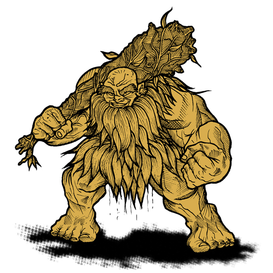 SERES MITOLÓGICOS. BASAJAUN.