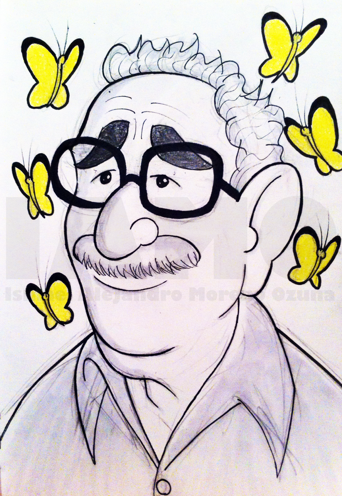 Gabriel Garcia Marquez Dibujo Gabriel Garcia Marquez Dibujo