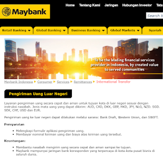 Cara Transfer Uang dari Indonesia ke Maybank Malaysia - Warga Negara ...