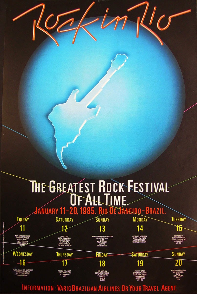 TORRES DE SOM: 30 ANOS DE ROCK IN RIO: 1985 - 2015