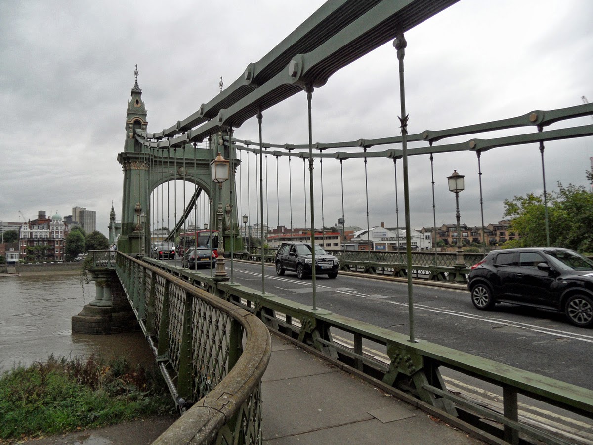 The Happy Pontist: London Bridges: 33. Hammersmith Bridge