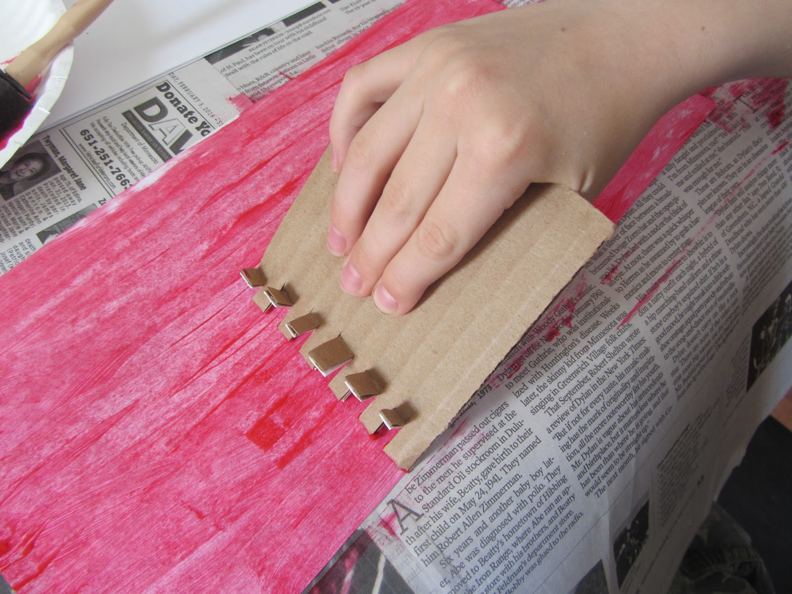 The Unlikely Homeschool: Art Lesson: Textured Houses