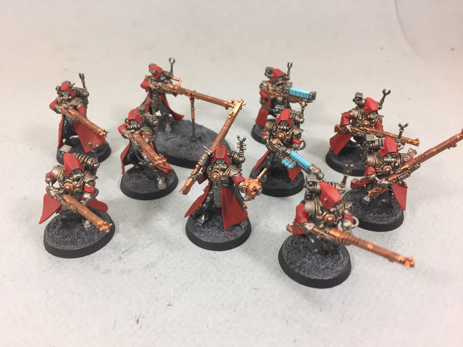 Itty Bitty Soldiers: 40k: Skitarii Rangers