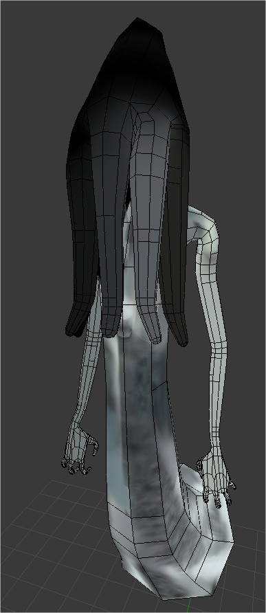 WIP / Sadako Using Skin Modifier | Blender Sushi