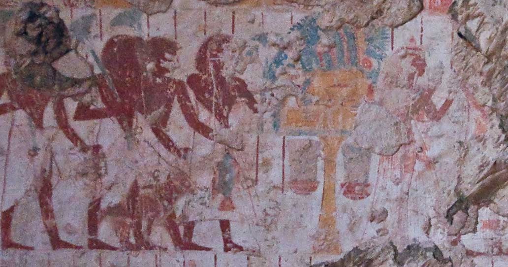 Egipto en imagenes: TT6, the tomb of Neferhotep and his son, Nebnefer