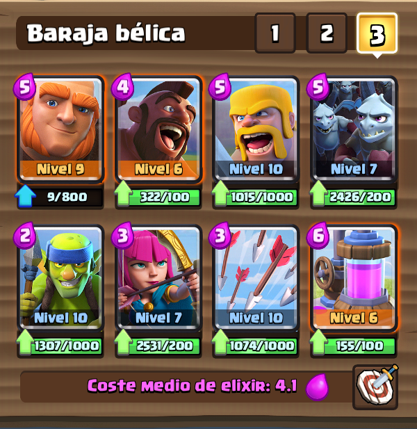 Mejores mazos para ganar el desafio Retro Royale