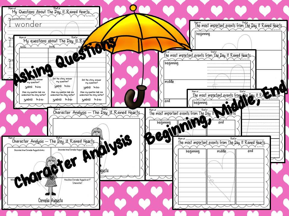 The Day It Rained Hearts by Felicia Bond - Teaching Ideas | The Picture ...