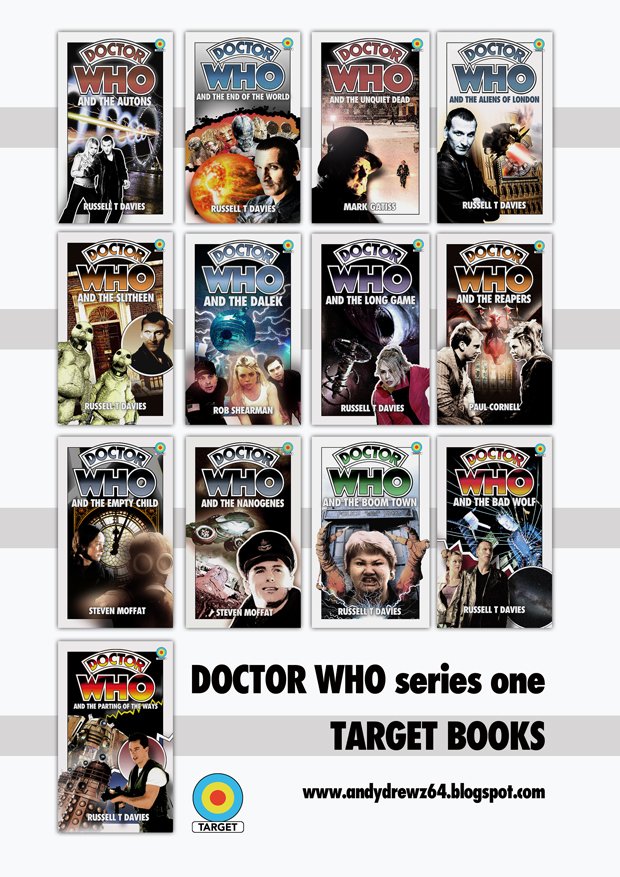 Andydrewz's Pages: Revisiting the Eccleston Target Book Covers...