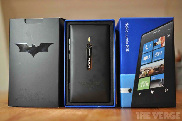 The Nokia Lumia 800 Limited edition mobile features a Laser etched ...